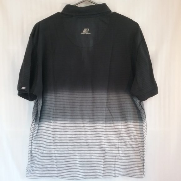 Point Zero | Shirts | Point Zero Mens Polo Shirt Black Grey L | Poshmark